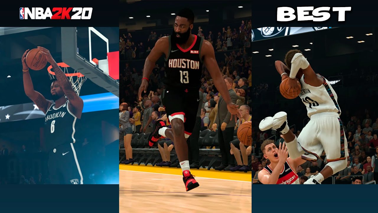 Best of NBA 2K20 | Crazy dunks, posterizes, dribbling and more. - YouTube