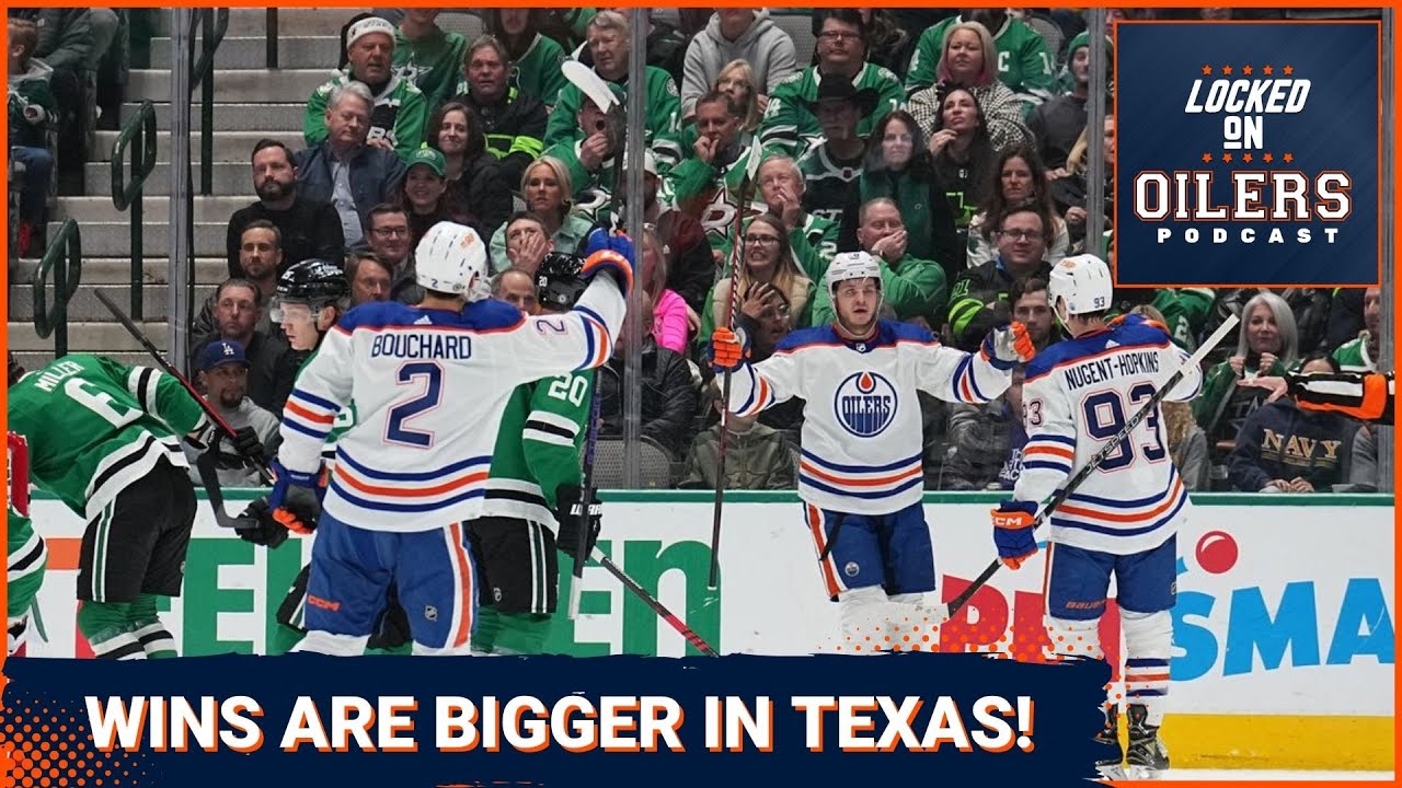 Edmonton Oilers win big in Texas! - YouTube