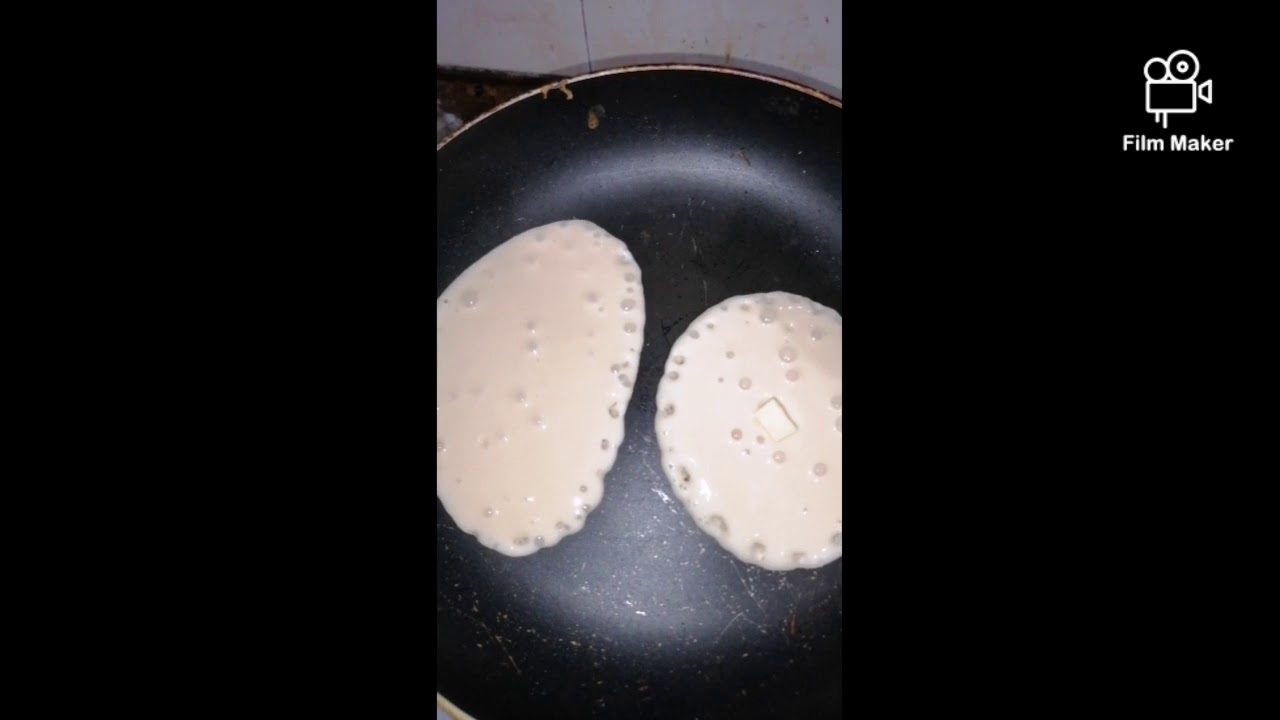 Cooking Pancake For the First Time Yay Fail. - YouTube