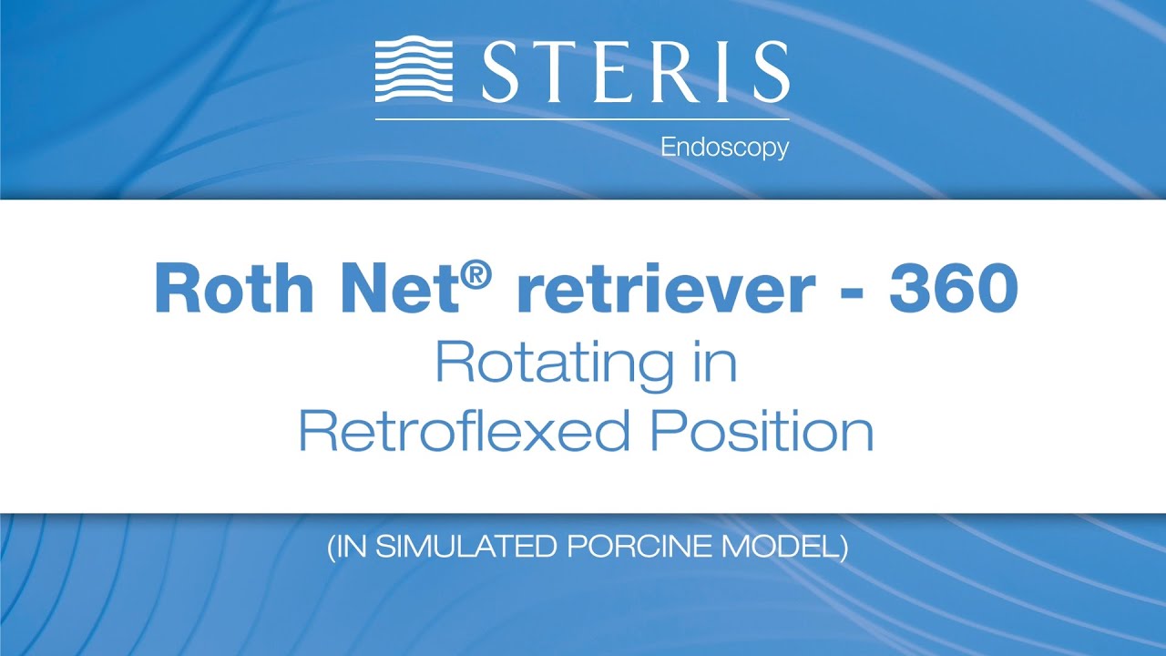 ROTH NET™ Retriever - 360 | Rotating in Retroflex Position - YouTube