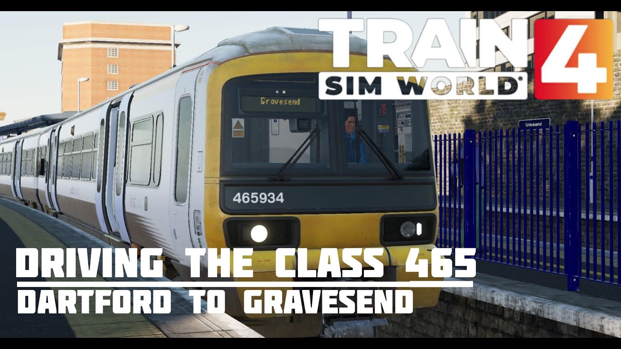 Driving the Class 465 on 2U22 From Dartford to Gravesend | TSW4 - YouTube