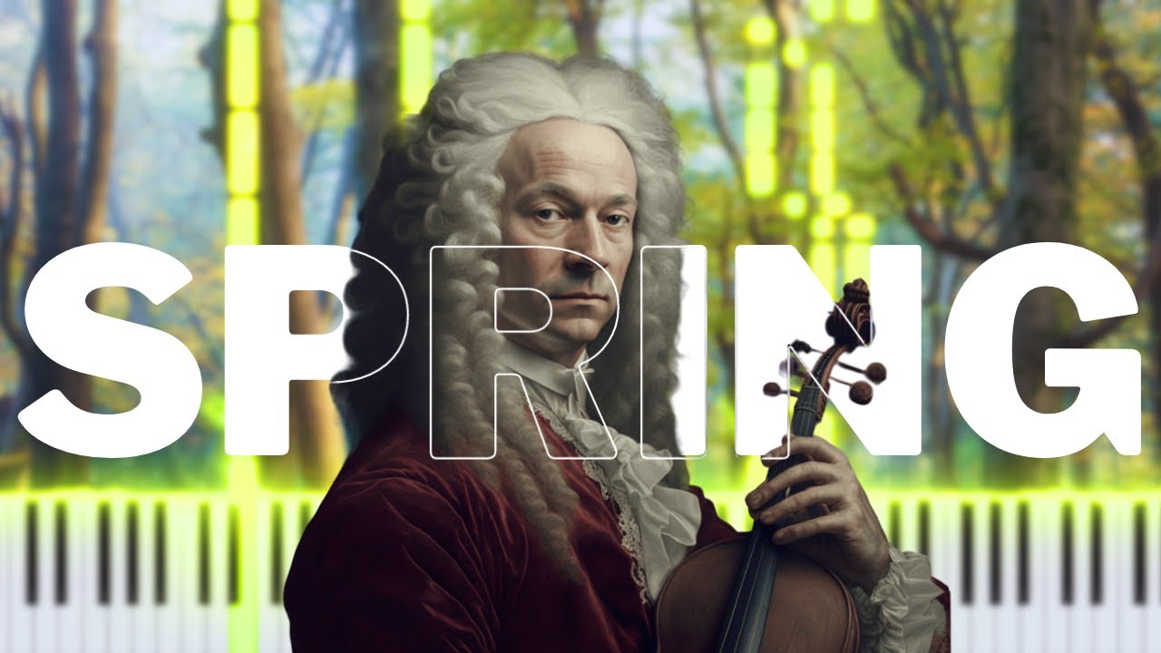 SPRING - VIVALDI | PIANO TUTORIAL - YouTube