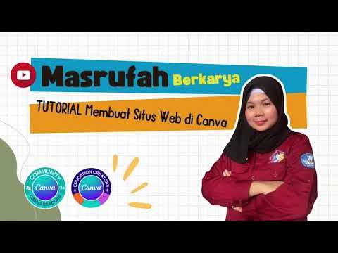 Tutorial Bikin Web Gratis dengan Canva - YouTube