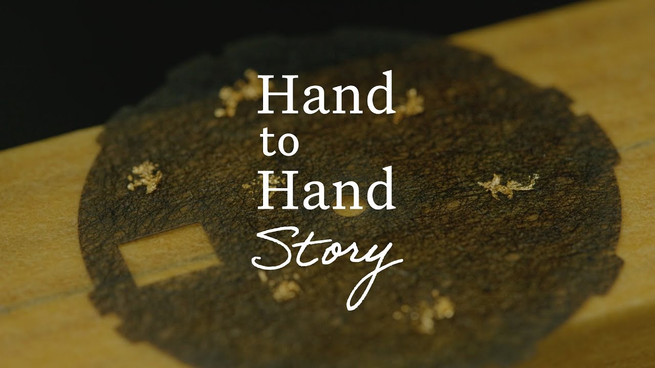 The CITIZEN - Hand to Hand Story「砂子蒔」和紙錶盤 - YouTube