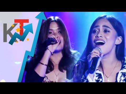 Moon A Mell Bogtong vs Kate Baluyot sings No More Tears - YouTube