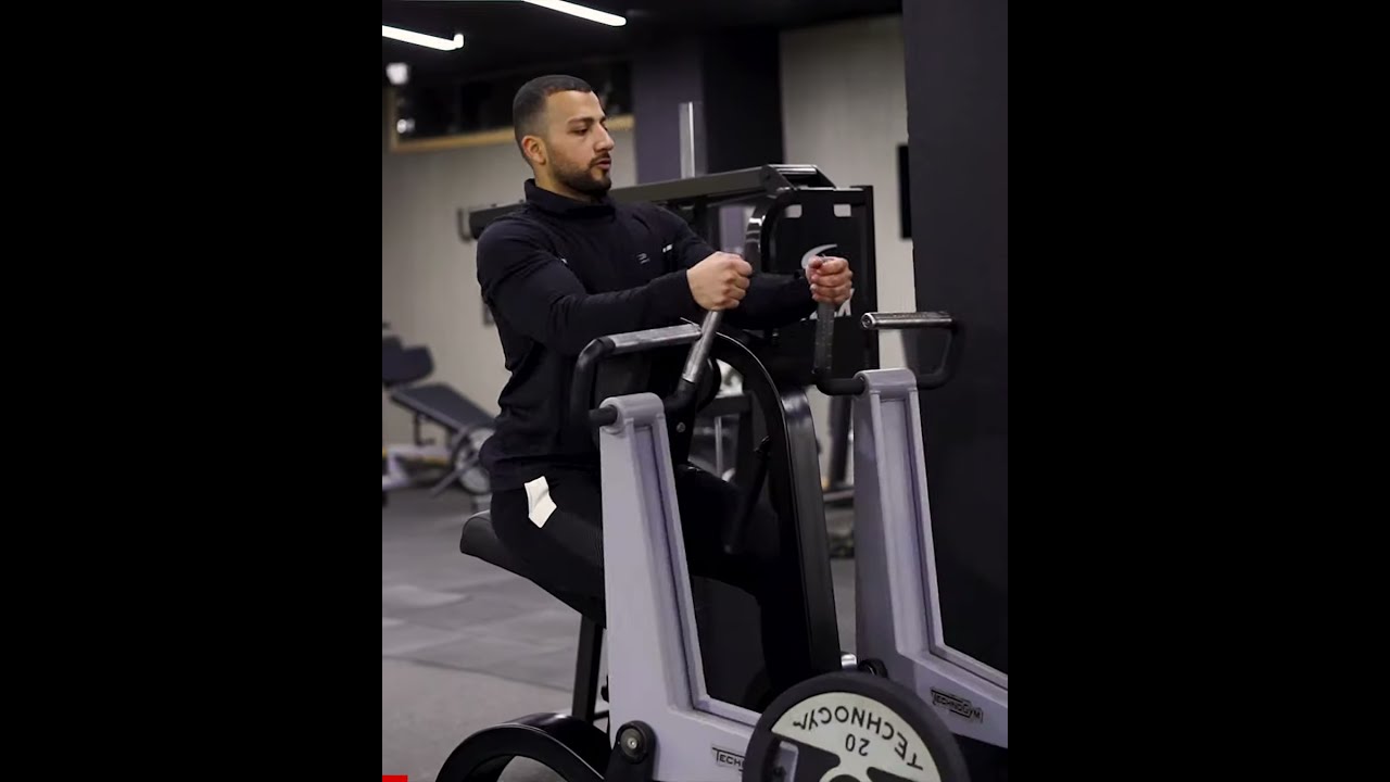 Close grip row machine - YouTube