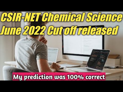 CSIR-NET Chemical Science June 2022 Cut off released | CSIR-NET ...