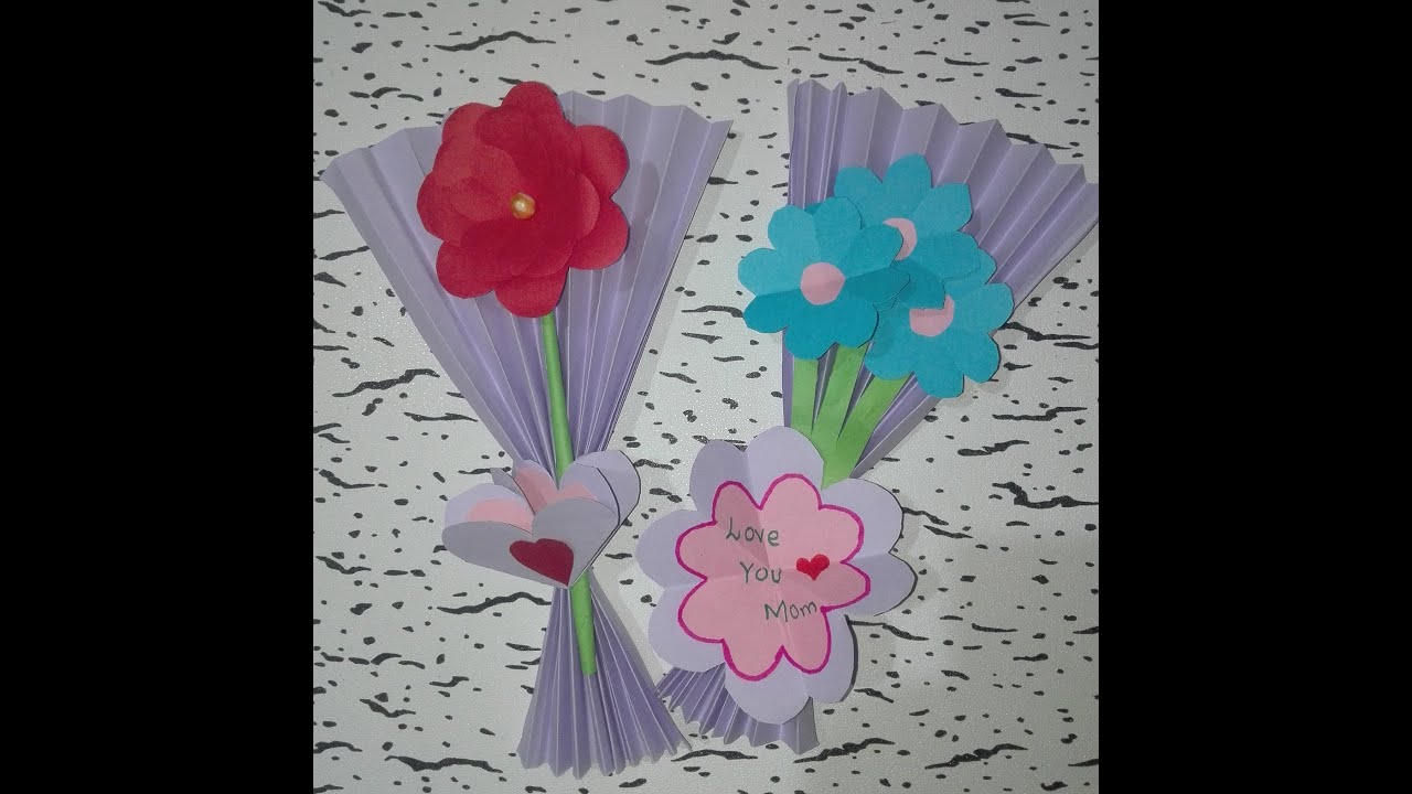 Handmade Mother's Day Pop-up Card | Easy and beautiful card for mother ...