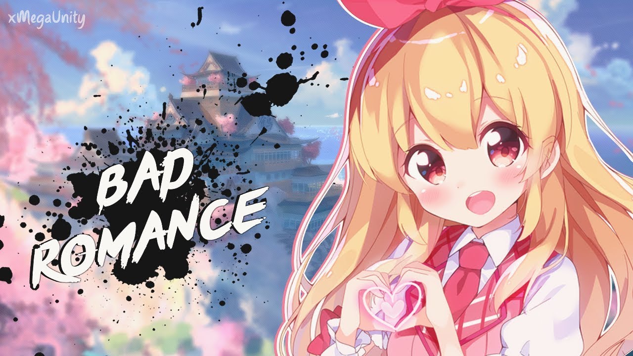 Nightcore - Bad Romance (Rock version) | Lyrics - YouTube