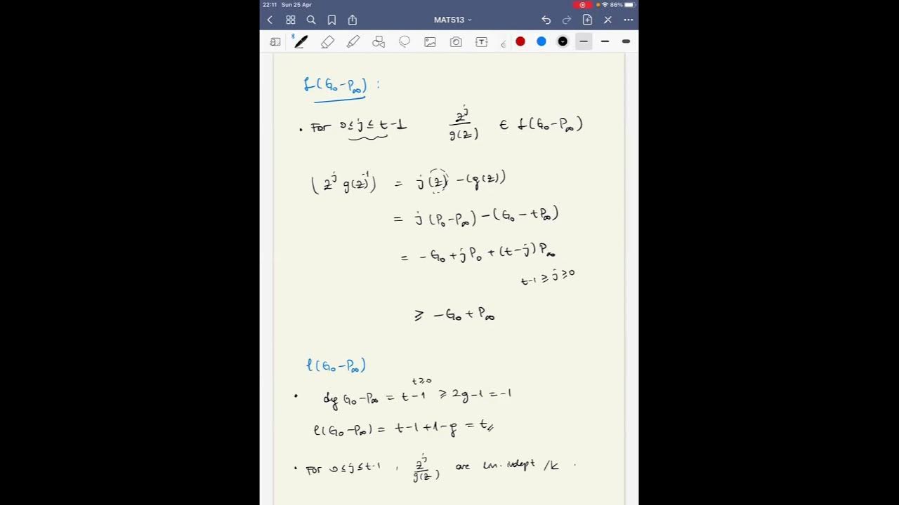 Introduction to Algebraic Function Fields and Codes-Lecture 17.II - YouTube