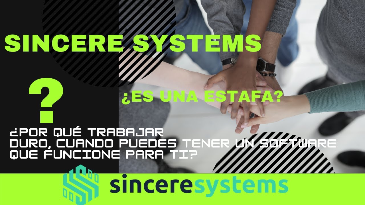 🤷‍♂️🤷‍♀️¿ES SINCERE SYSTEMS UNA ESTAFA? *SINCERE SYSTEMS GROUP - YouTube