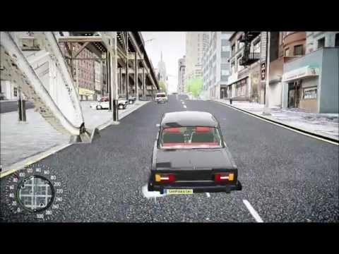 GTA IV VAZ  2106 BLACK SHIRVANSKI RACING
