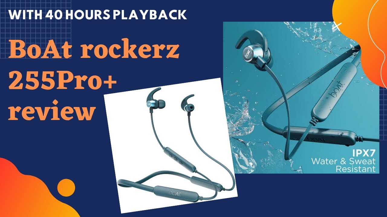 BoAt rockerz 255 Pro+ Review । 255 Pro+ bluetooth with 40 hours ...