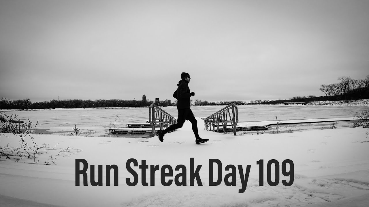 Run Streak Day 109 - A Very Icy Run Out to Gray's Lake - Death Wish ...