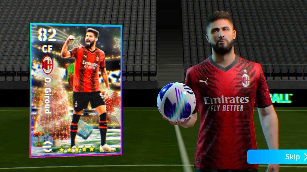 How To Train 96 Rated O. Giroud in eFootball 2024 - YouTube