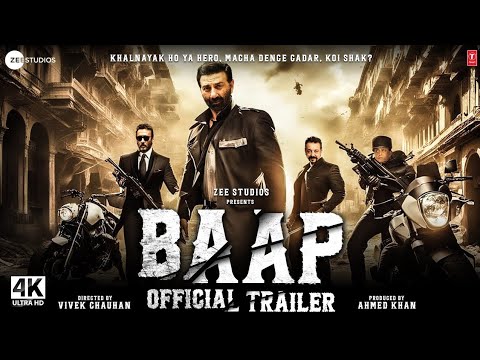 Baap Movie Official Trailer Out Now Sunny Deol Sanjay Dutt Mithoon ...