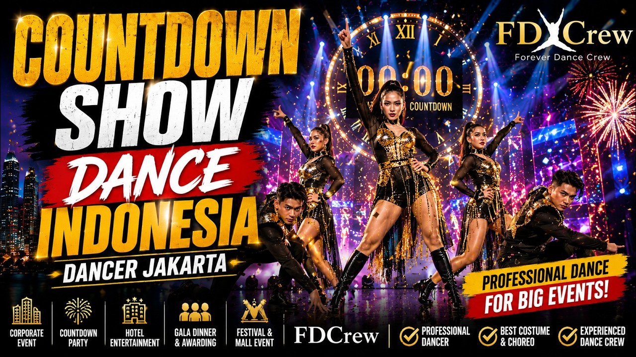 Countdown Show Dance Performance Indonesia - FDCrew - YouTube