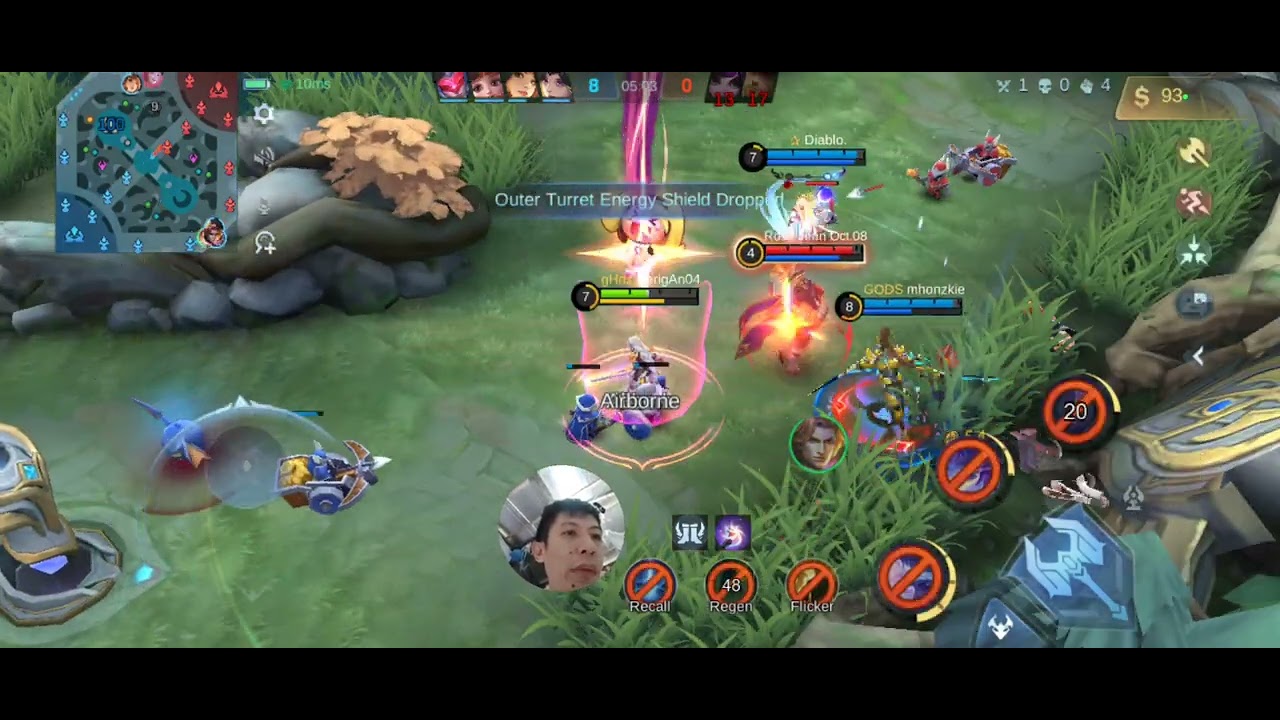 MCL LIVE CHAMPION 1ST GAME Lesley Ghost stellaris epic skin || MCL MLBB ...