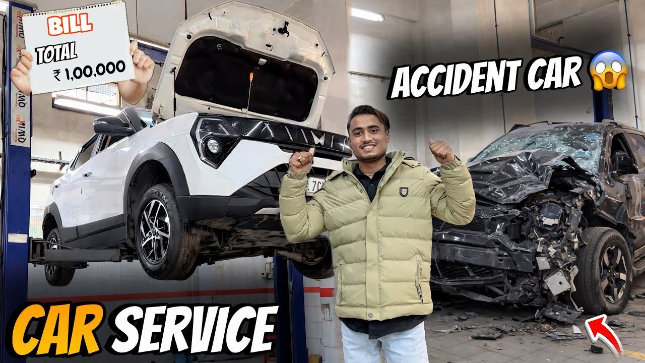 Car Service Karwane Gaya और Halat Kharab हो Gayi😭 mota bill 🧾 - YouTube