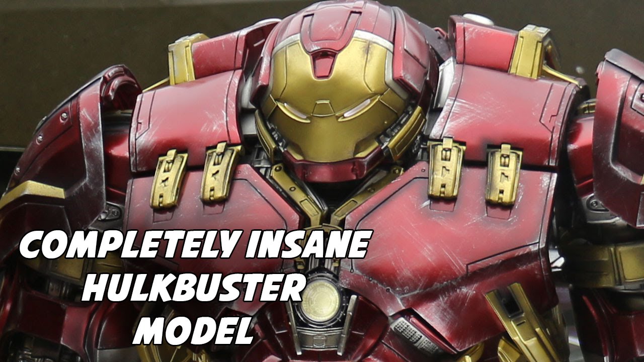 Insane Hulkbuster Model At Comic-Con 2015 - YouTube
