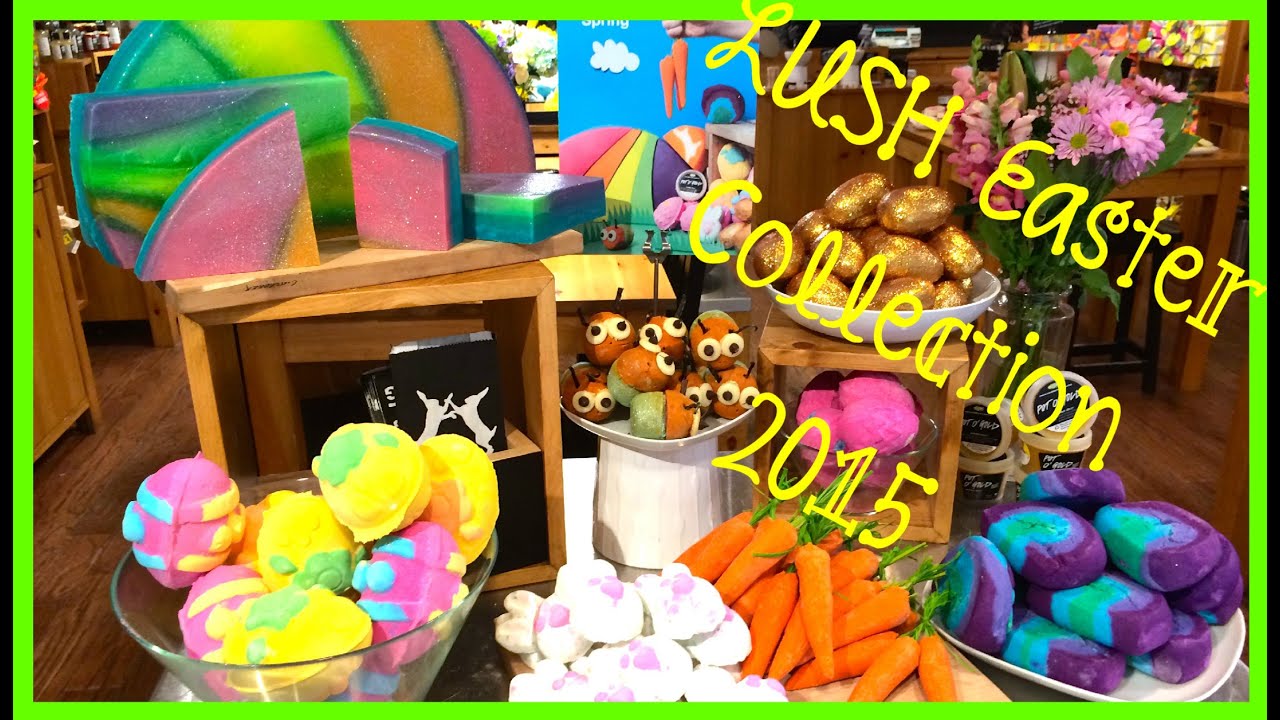 🐰💐LUSH EASTER COLLECTION SPRING 2015🐣💗 - YouTube