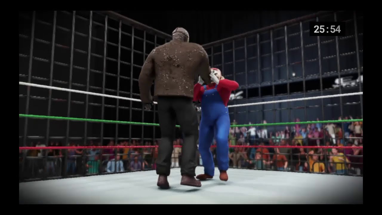 The Extreme Zone Mario vs Jason in a Cage - YouTube