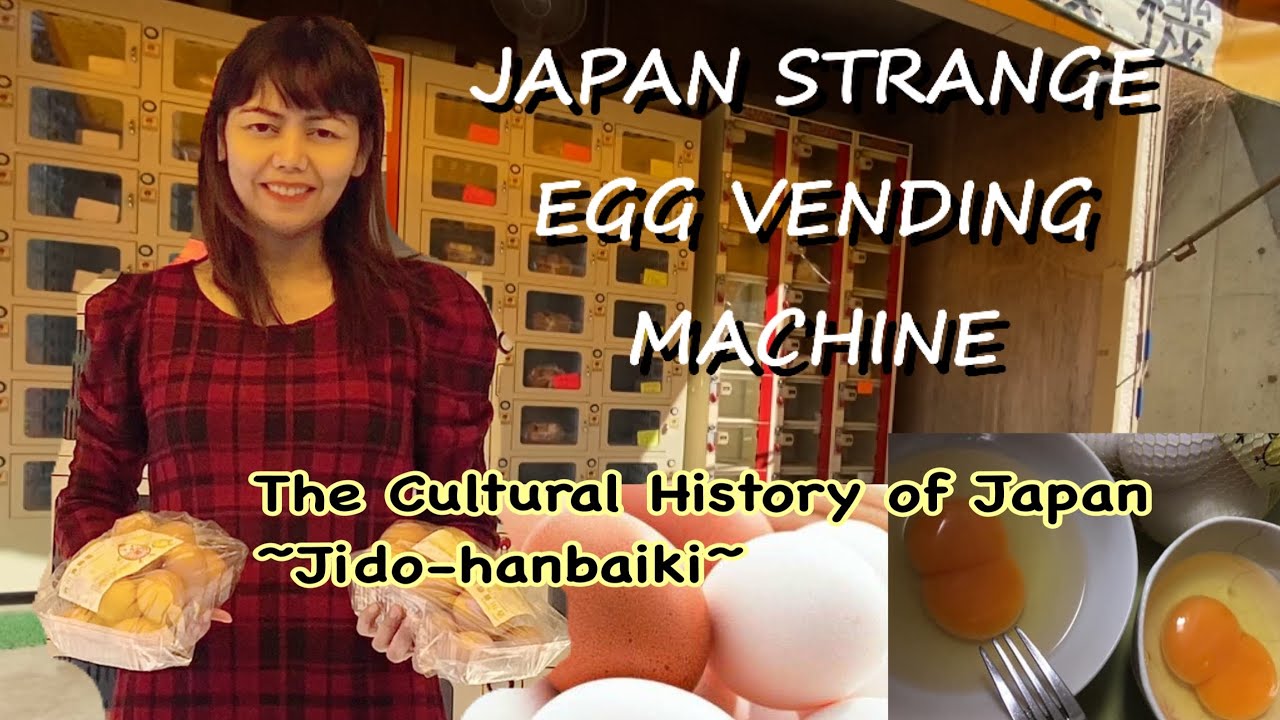 Tried to buy eggs thru machine/Kakaibang Vending Machine ng Japan ...