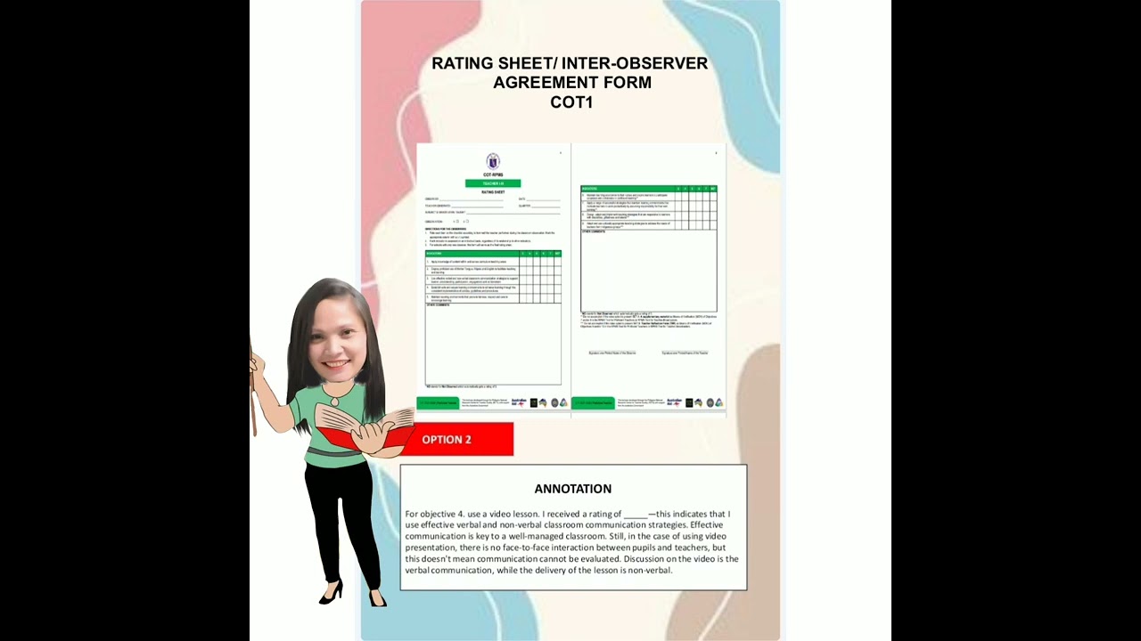 RPMS Objective #4 With sample Annotation and MOVs - YouTube