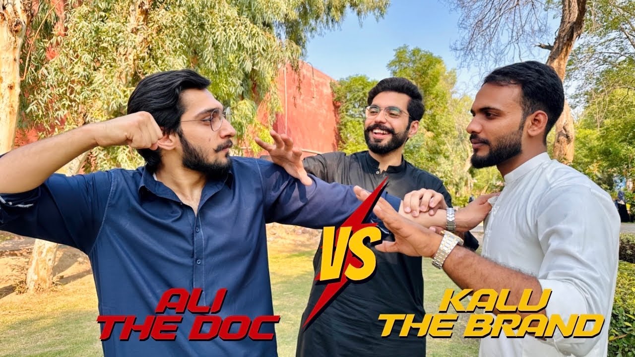 WWE Fight of the year between Kalu and Ali🤣 | GC me Bachy lar pry🤦🏻 ...
