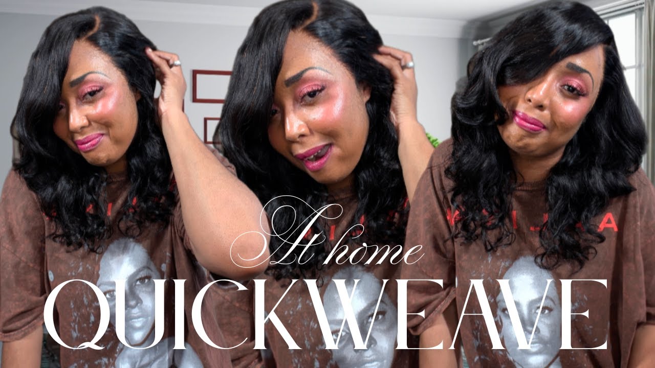 You can too! Doing my own quick weave for the first time | Loose wave ...