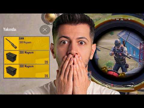 SADECE AWM İLE KİLL REKORU KIRMAK? Pubg mobile