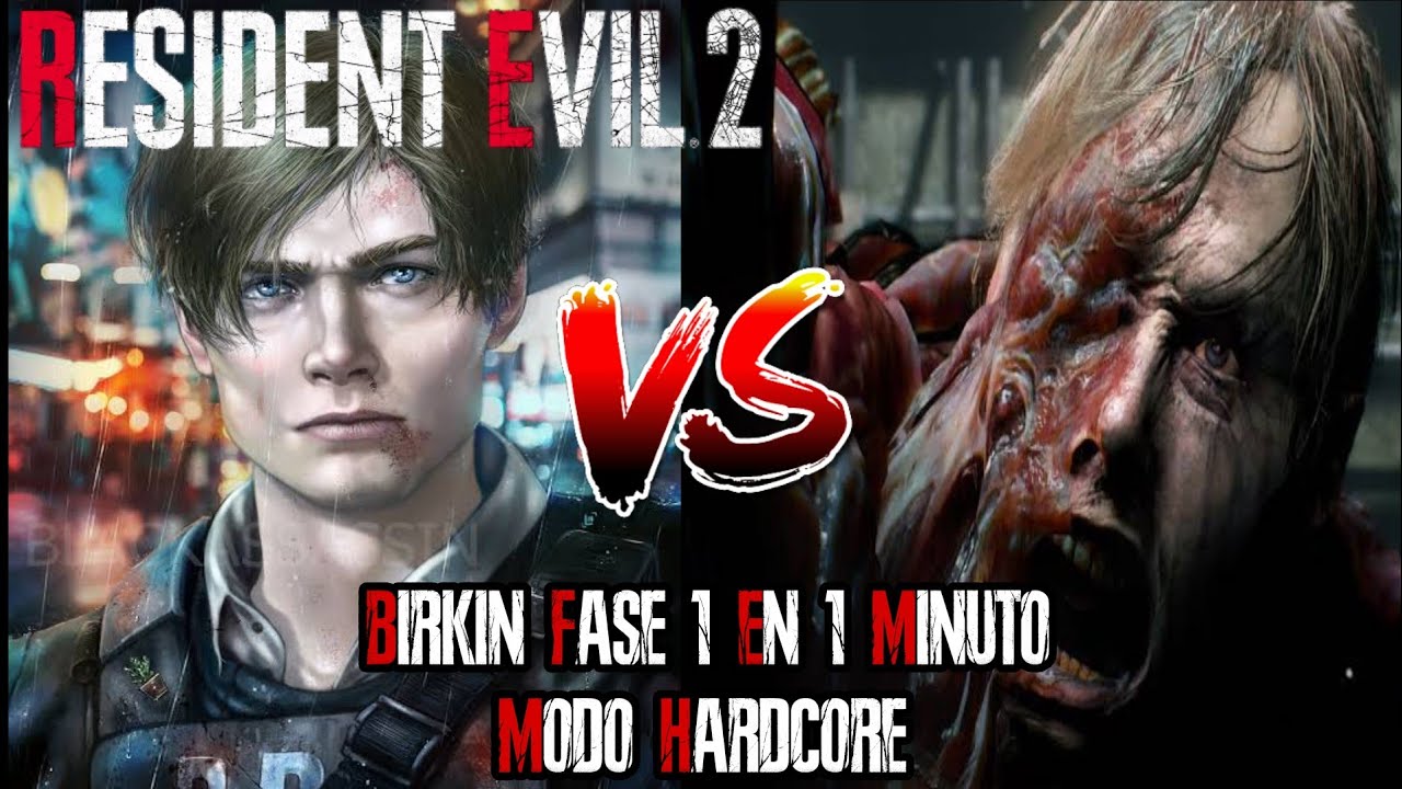 Derrota a Birkin Fase 1 en 2 minutos Resident Evil 2 remake # ...