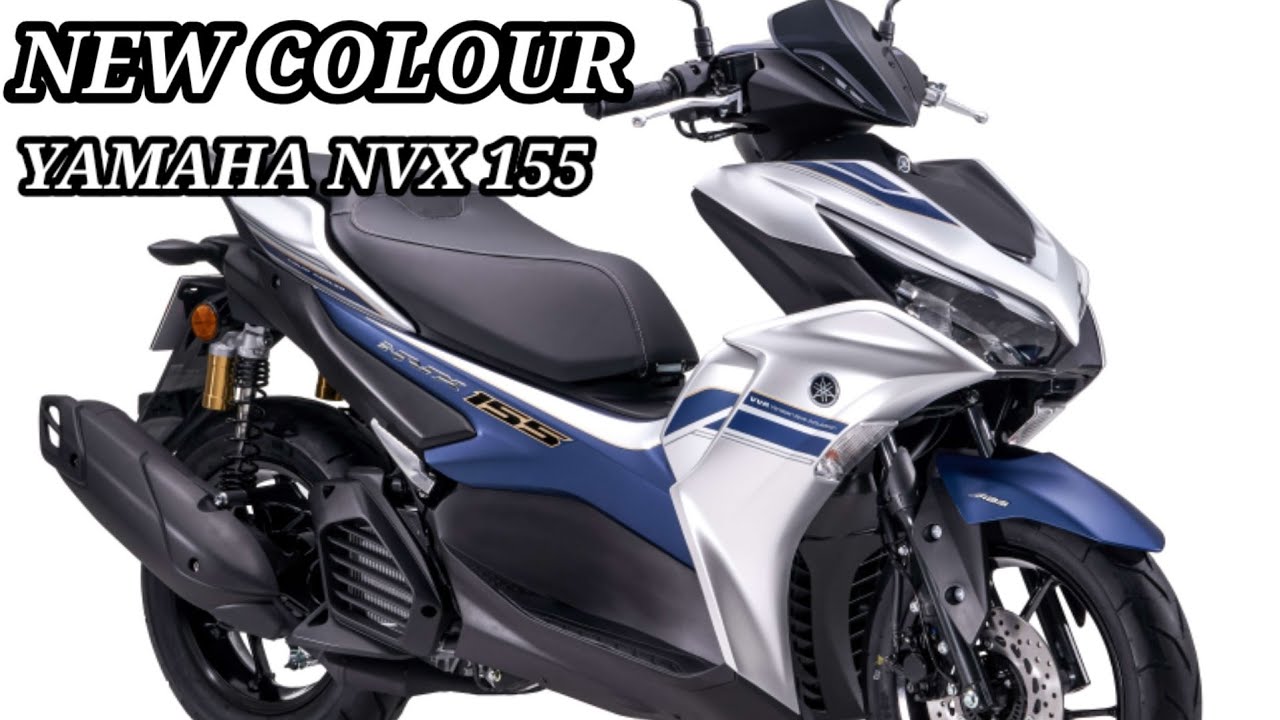 YAMAHA 2023 NVX 155 ABS PLATINUM NAVY - YouTube