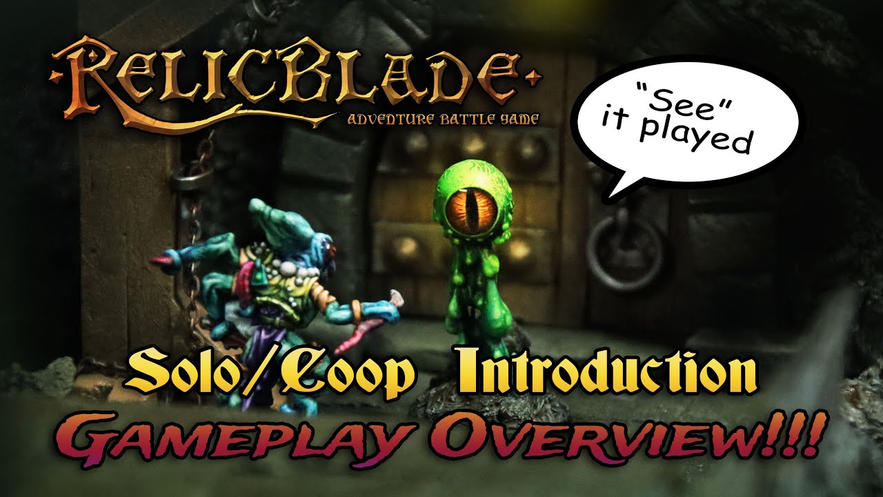 Relicblade: Catacombs of Kural solo gameplay overview and Prologue ...
