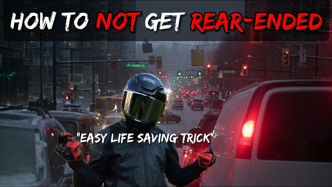 Use This Trick to Avoid Getting Rear-ended on Your Motorcycle [AC Ninja ...