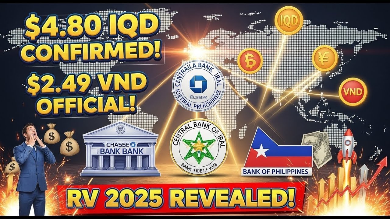 ''RV Rates Confirmed by Chase and CBI? Huge Currency Shift in 2025: IQD ...