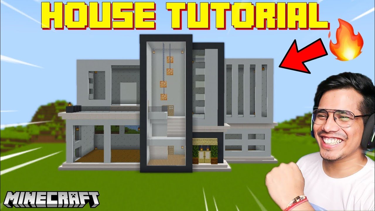 How To Make Grand Villa Like Anshu Bisht/Gamerfleet in Minecraft ...
