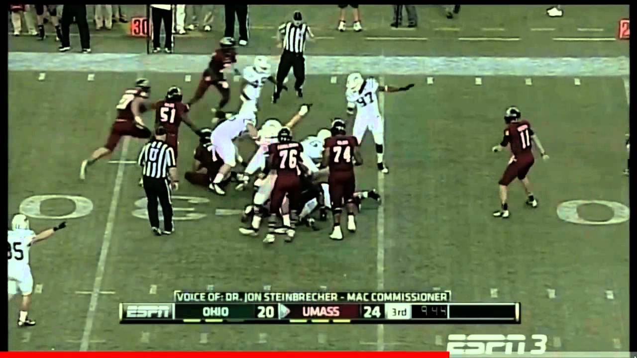 09/29/2012 Ohio vs UMass Football Highlights - YouTube