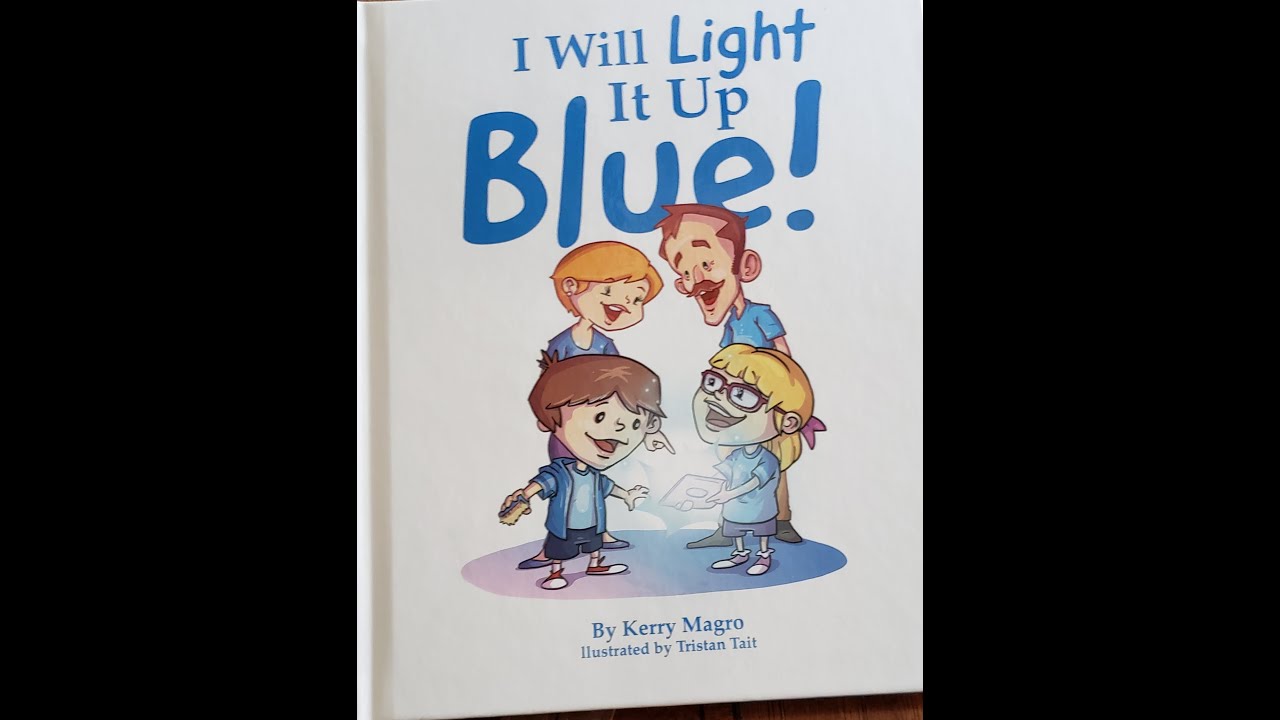 I Will Light It Up Blue (Children's Book for Autism Awareness Day ...