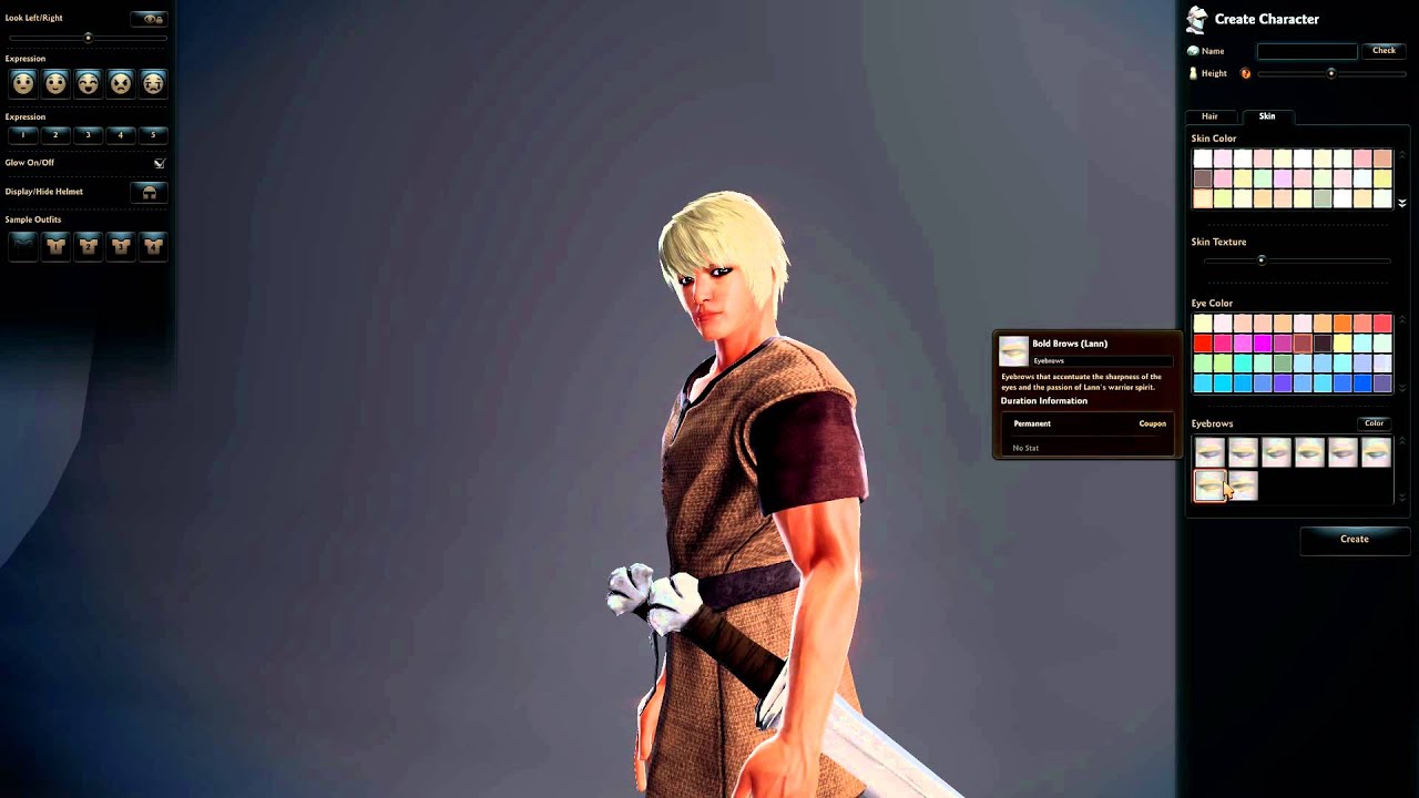 Vindictus Character Creation - YouTube