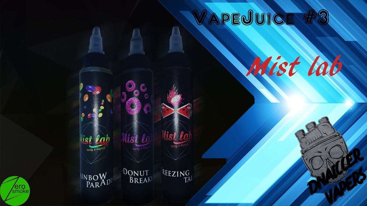 VapeJuice #3 Mist lab || from Zerosmoke || бюджетная годнота - YouTube