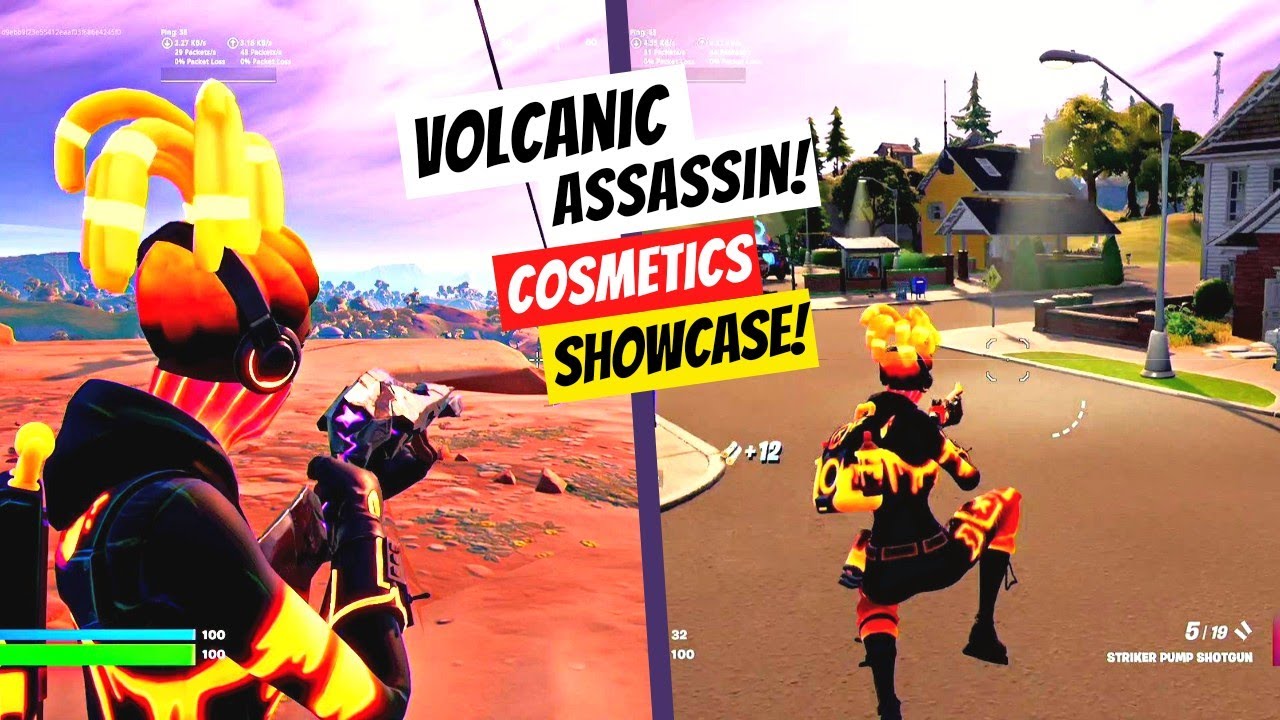 Fortnite Volcanic Assassin! High Kill Gameplay! | On PS4 Slim (Chapter ...