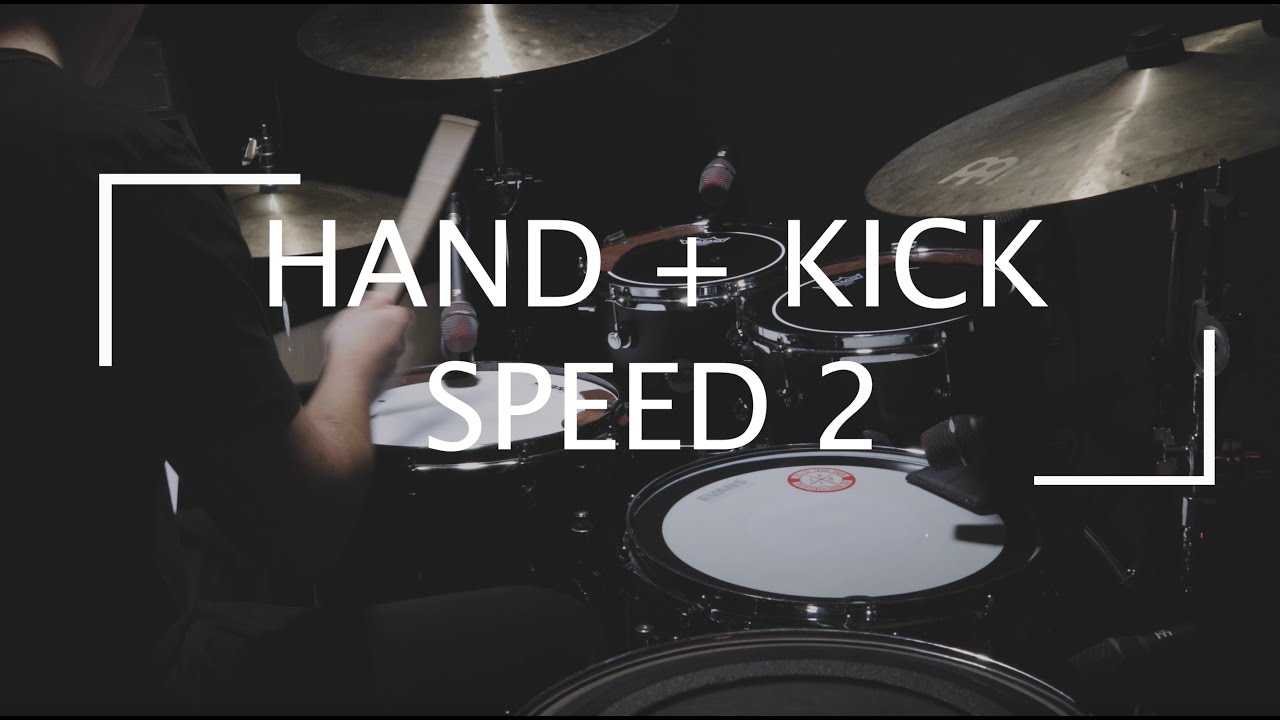 Hand + Foot Speed 2 - Drum Lesson - YouTube