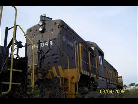 Alco MRS-1 Locomotive B-2044 Prior To Destruction [HQ] - YouTube