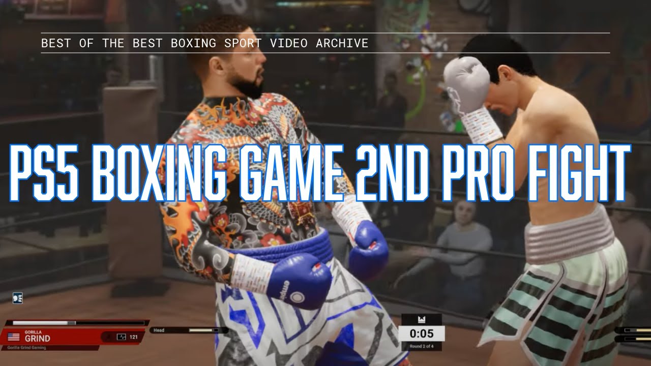 Undisputed Boxing Game | Second Pro Fight (PS5 Gameplay 2024) - YouTube