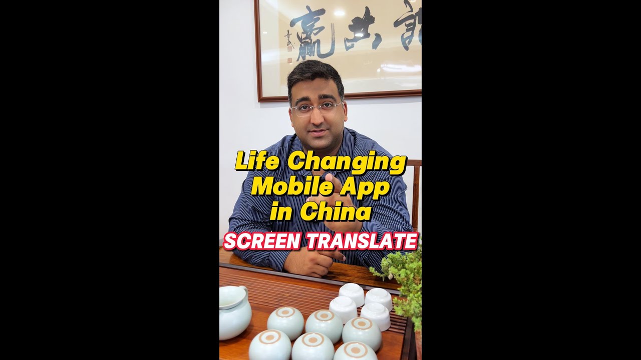 Life Changing Mobile App in China Screen Translate - YouTube