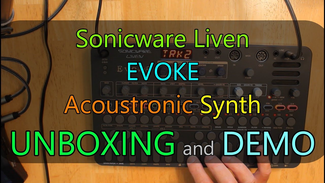 Sonicware LIVEN Evoke Unboxing and Demo 7/18/2025 - YouTube