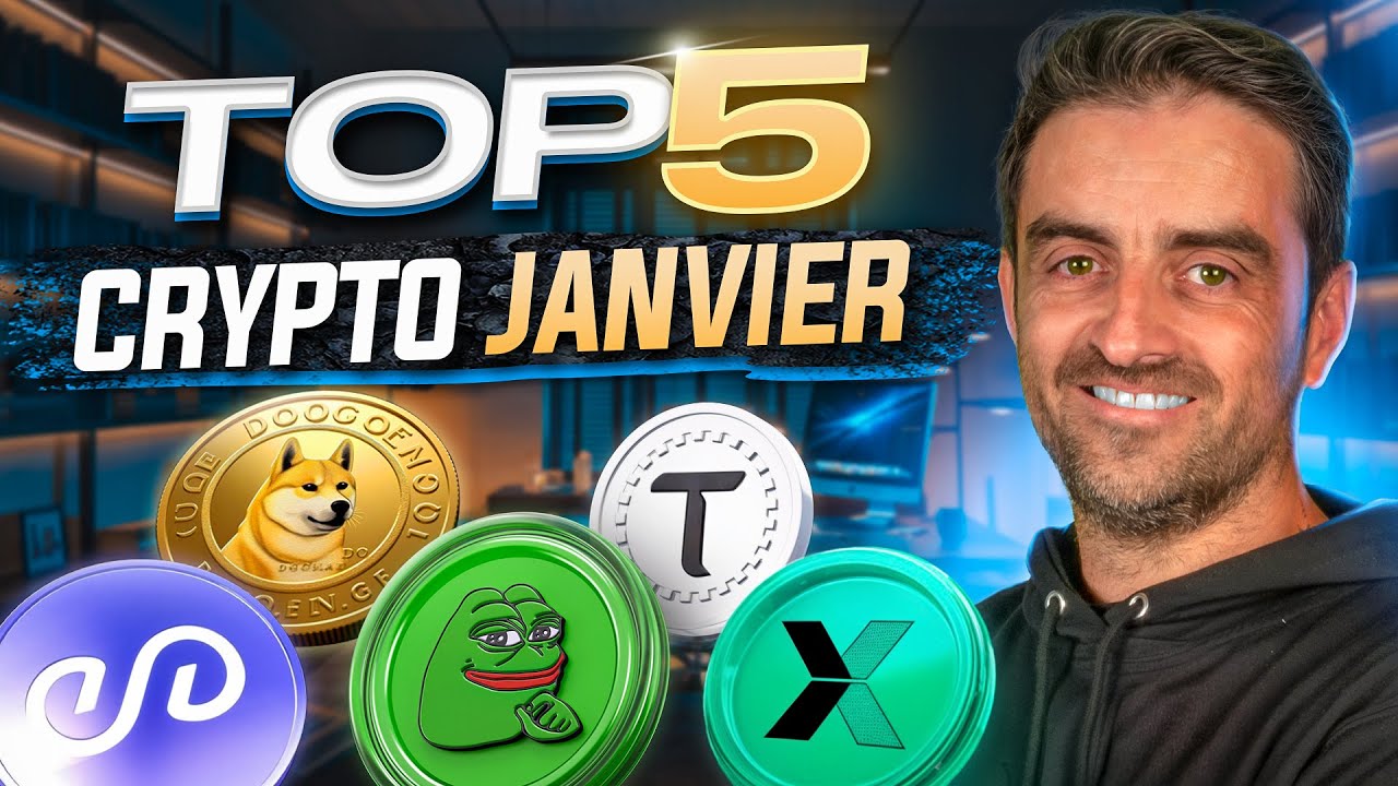 🚨 TOP 5 CRYPTOS JANVIER 2025 [ TAO DOGE PEPE PEAQ LOGX ] - YouTube