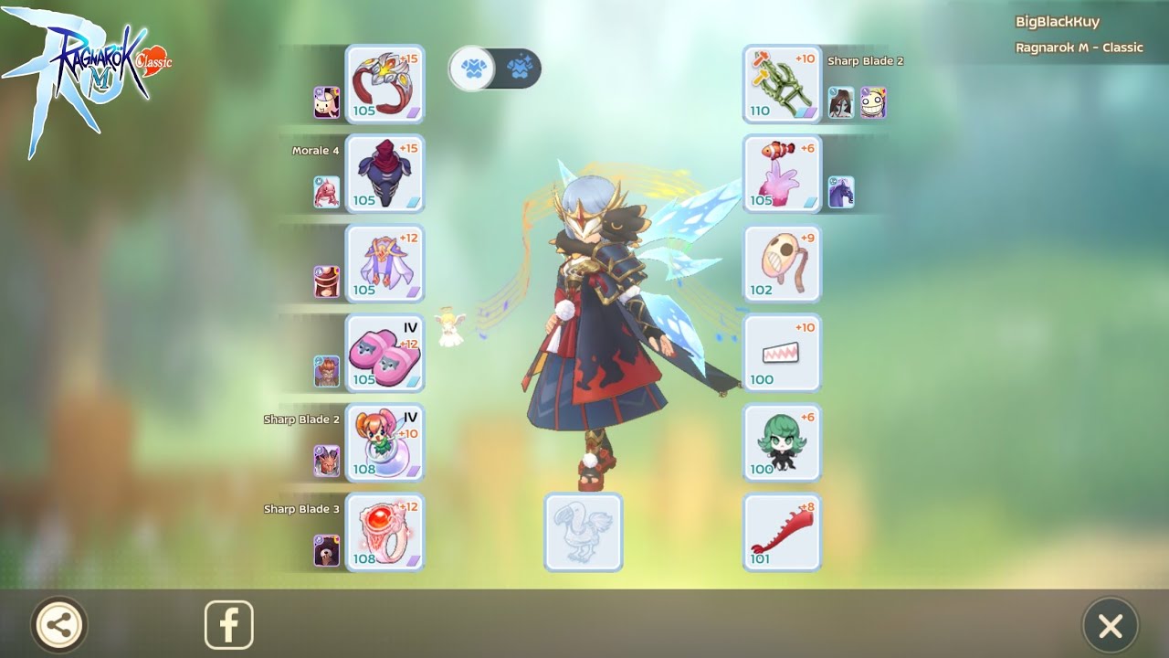 Ragnarok M Classic : Guillotine cross Katar critical + Divine impact ...