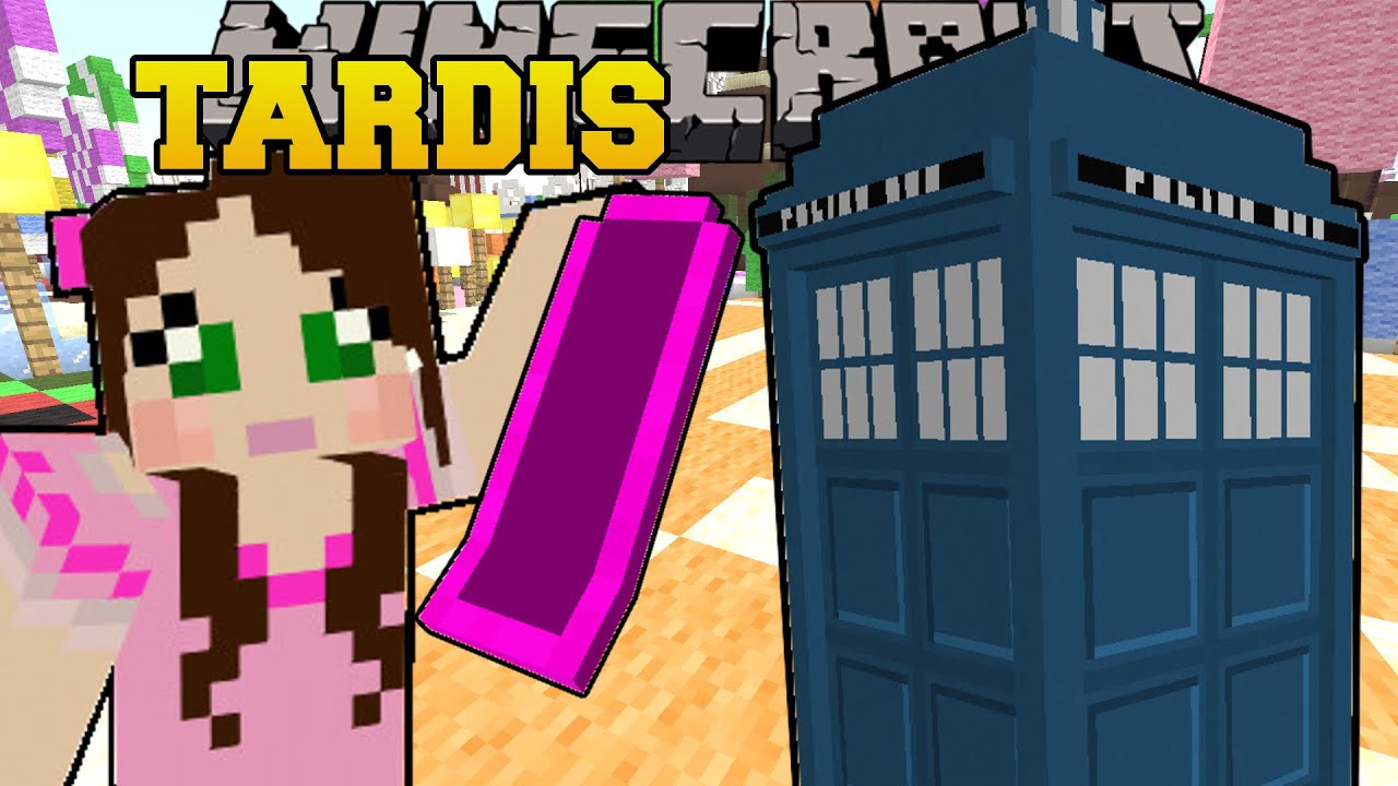 Minecraft: TARDIS! (THE ULTIMATE TRAVELING VEHICLE!) Mod Showcase - YouTube